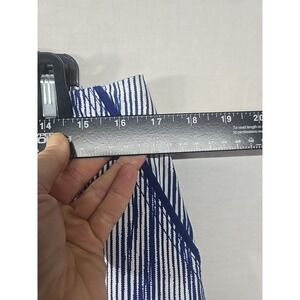 Chico's | Shorts | Chicos Pants Women 5 1 Blue White Stripe Cropped ...